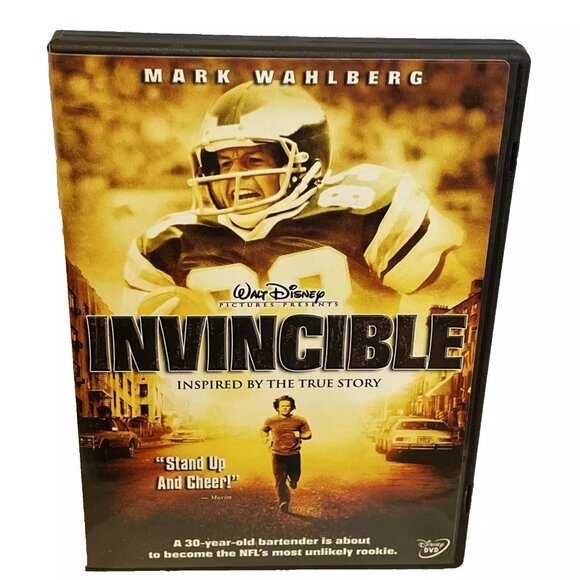 Walt Disney Video | Media | Invincible Dvd 206 Widescreen Mark Wahlberg ...